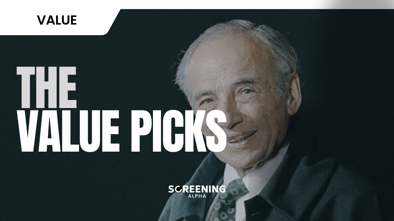Value Stock Screener | Screening Alpha's Value Picks